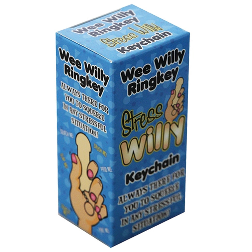 Wee Willy Ringkey - Stress Willy Keychain – www.gayprideshop.co.uk
