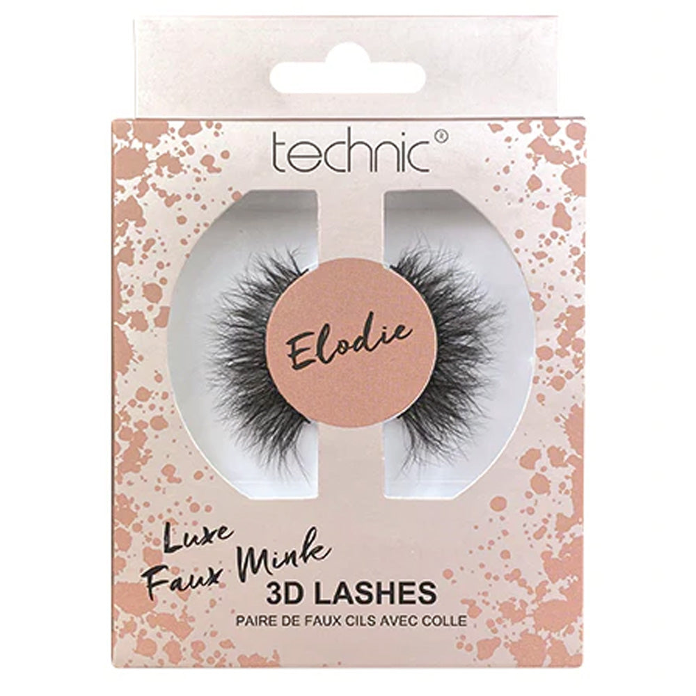 Technic Luxe Faux Mink 3D Lashes - Elodie – www.gayprideshop.co.uk
