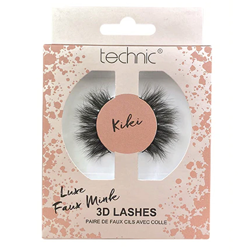Technic Luxe Faux Mink 3D Lashes - Kiki – www.gayprideshop.co.uk