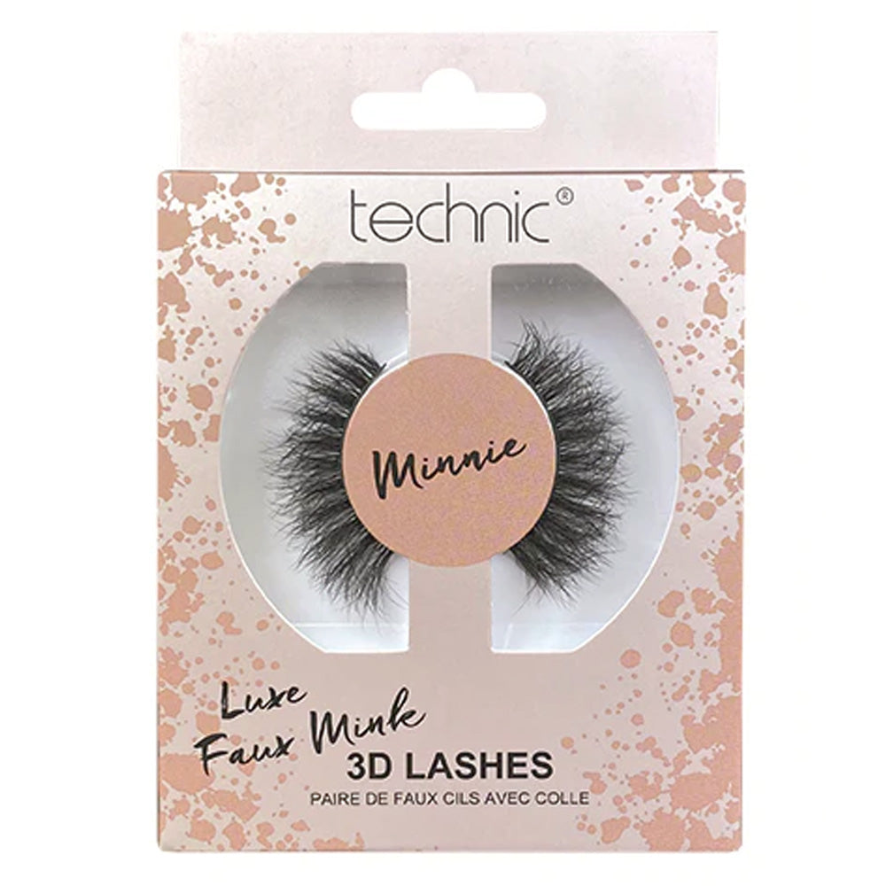 Technic Luxe Faux Mink 3D Lashes - Minnie – www.gayprideshop.co.uk
