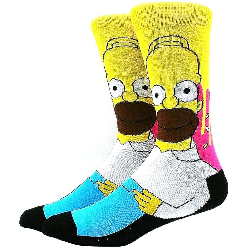 Horror & Movie Socks - Homer Simpson (One Size Gender Neutral) – www ...