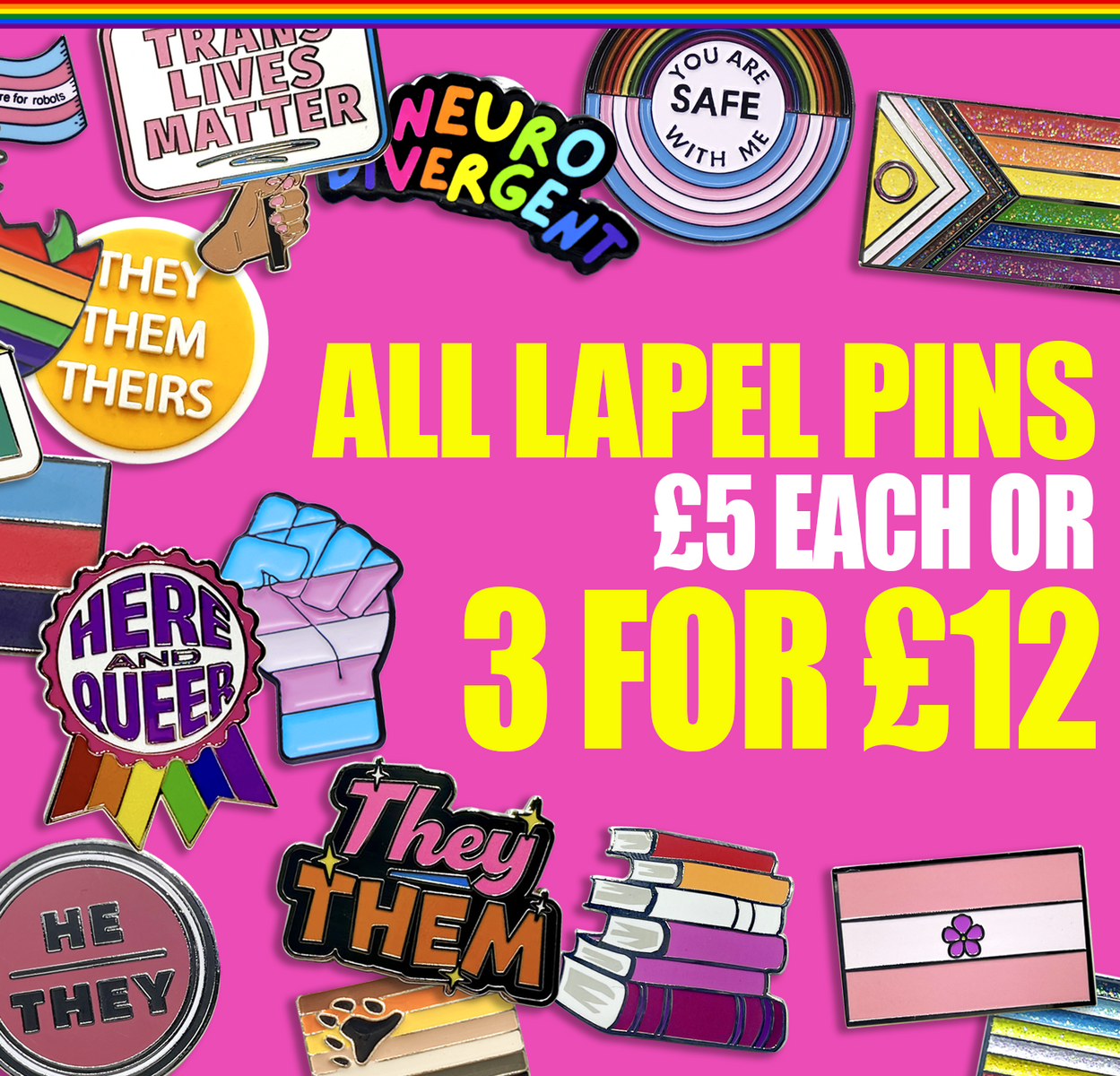 Manchester's Independent LGBTQ+ / Gay Pride Accessories & Book Shop ...