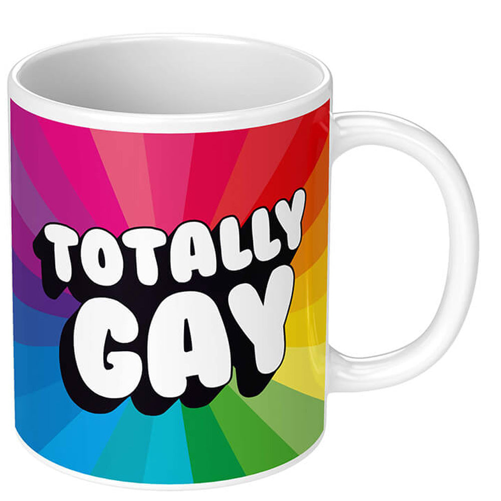 Totally Gay Mug – www.gayprideshop.co.uk