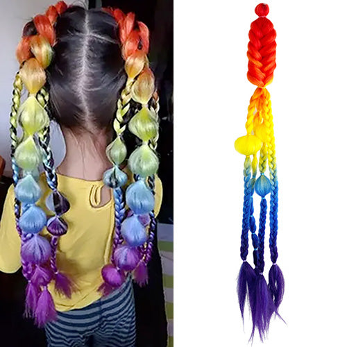 Hair Plaits (Braiding) - Rainbow Pride Braid – www.gayprideshop.co.uk