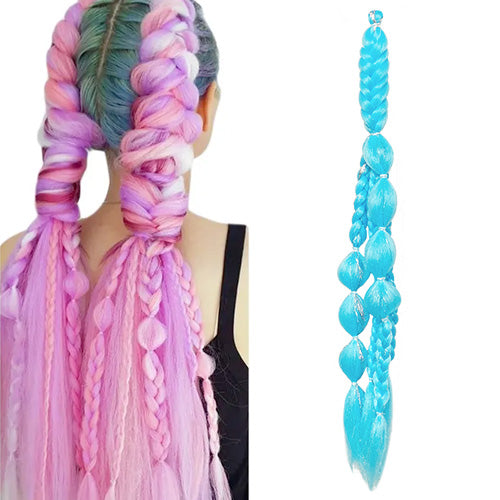 Hair Plaits (Braiding) - Turquoise Braid – www.gayprideshop.co.uk