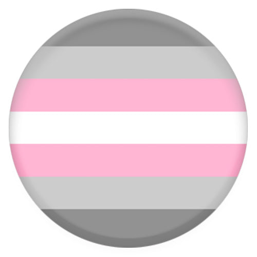 Demigirl Pride Flag Small Pin Badge – www.gayprideshop.co.uk