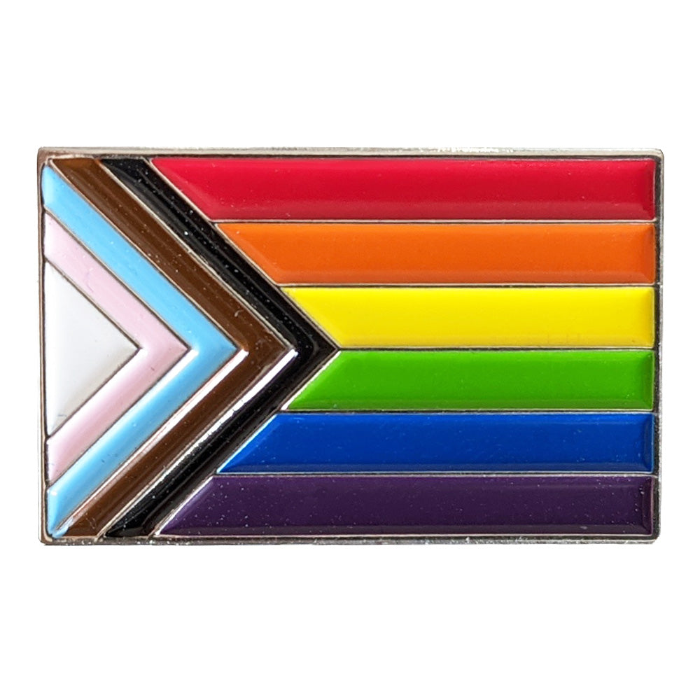 Progress Pride Metal Lapel Pin Badge – www.gayprideshop.co.uk