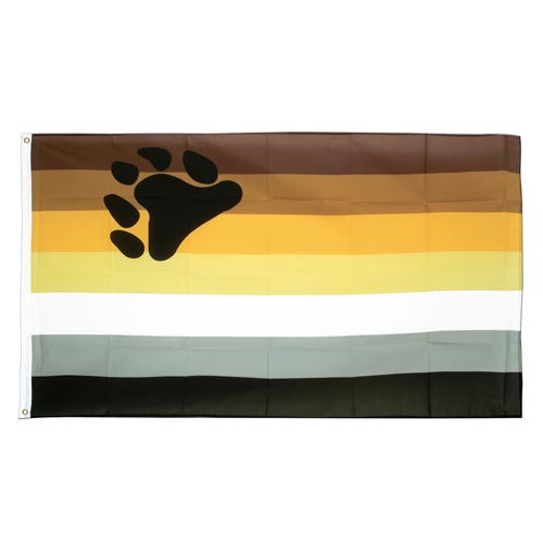 Bear Pride Flag (5ft x 3ft Premium) – www.gayprideshop.co.uk