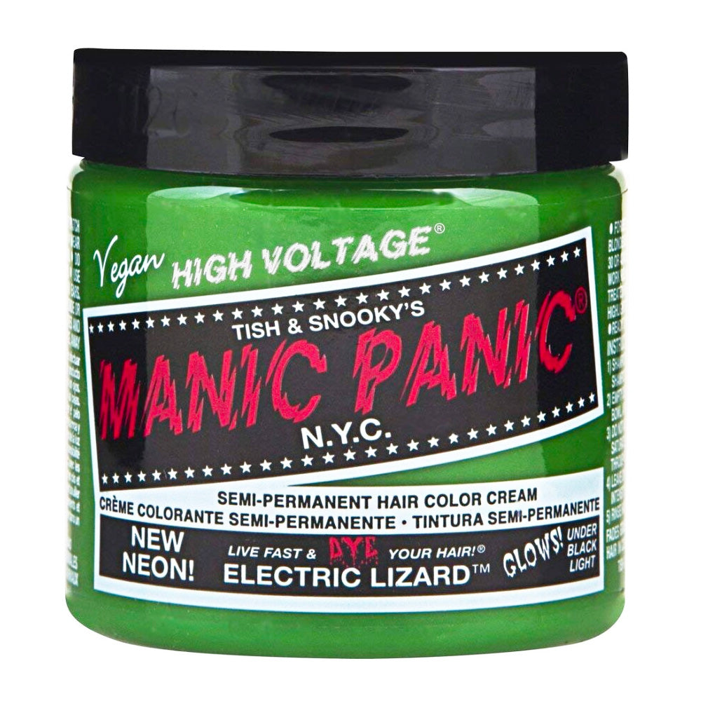 Manic Panic Hair Dye Classic High Voltage - Neon UV Electric Lizard 11 ...