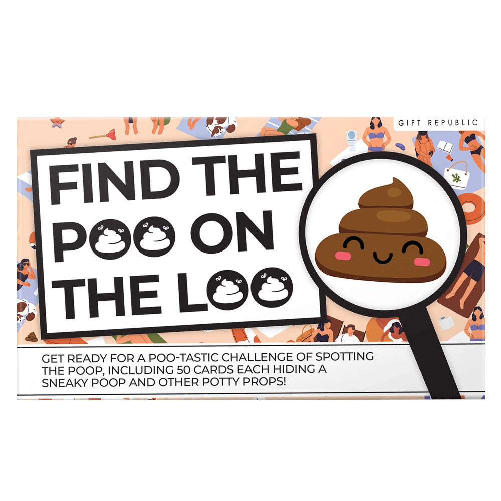 Find the Poo On the Loo Card Game – www.gayprideshop.co.uk