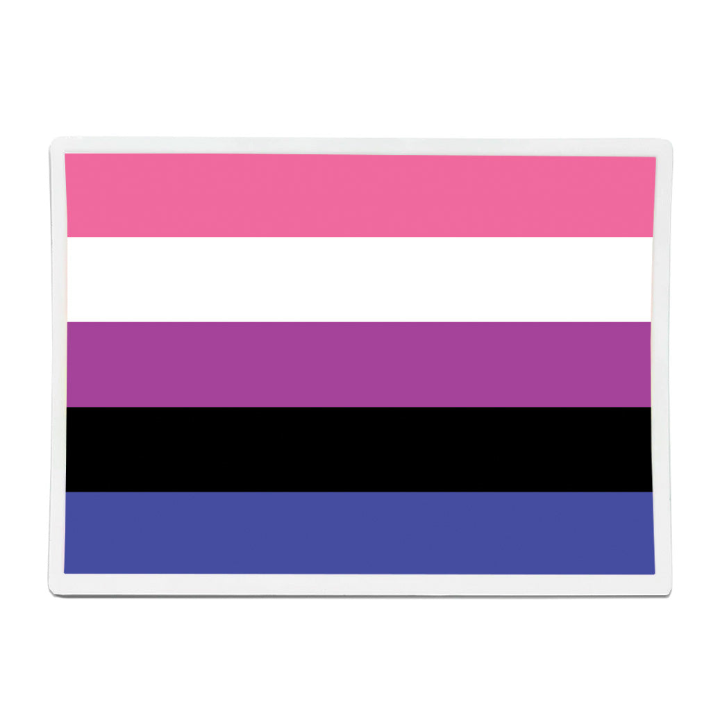 Gender Fluid Pride Flag Genderfluid Pride Flag LGBT Square Frame