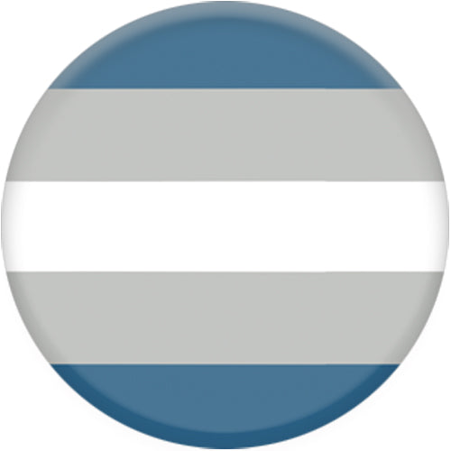 Grey Aroace Pride Flag Small Button Badge – www.gayprideshop.co.uk