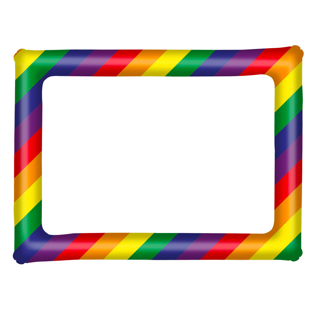 Gay Pride Rainbow Inflatable Picture Frame – www.gayprideshop.co.uk