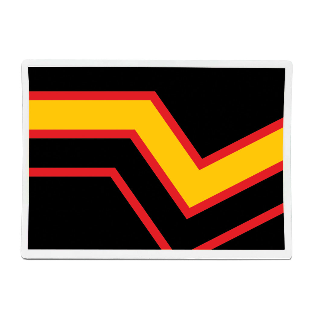 Rubber/Latex Pride Flag Rectangle Vinyl Waterproof Sticker – www ...