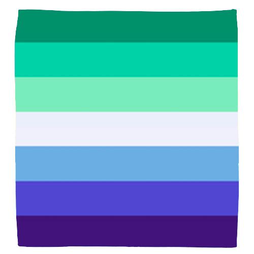 Gay Male / MLM (Men Loving Men) Pride Flag Bandana – www.gayprideshop.co.uk