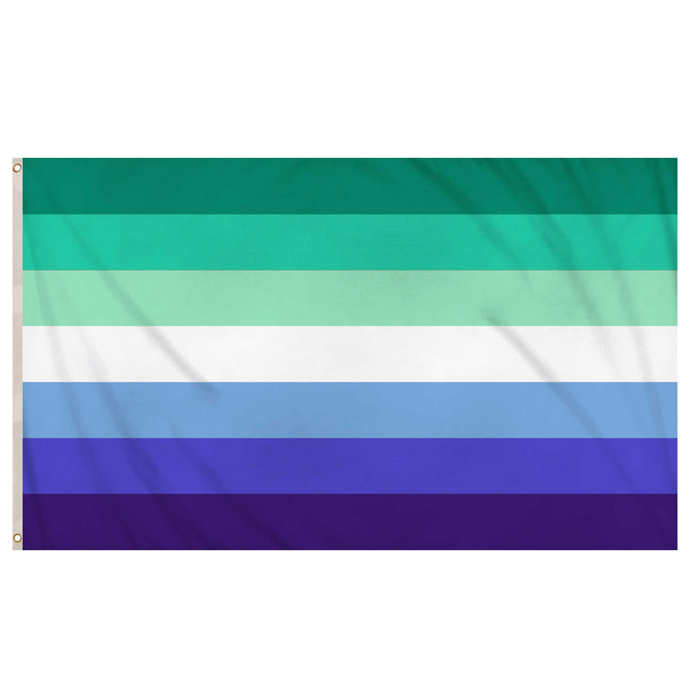 Gay Male / MLM (Men Loving Men) Flag (5ft x 3ft Standard) – www ...