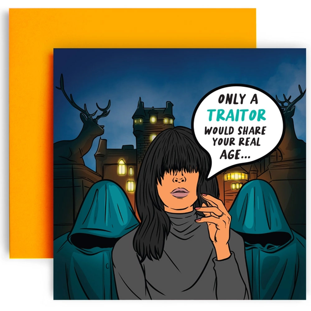 Only A Traitor Would Share Your Real Age - Birthday Card – www ...