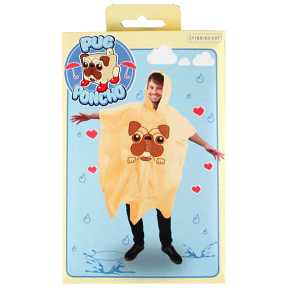 Festival Poncho - Pug – www.gayprideshop.co.uk