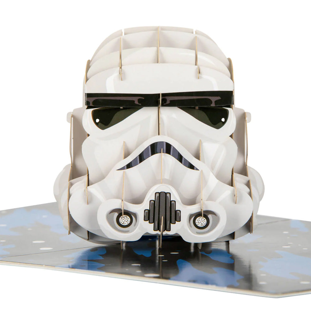 Stormtrooper Helmet Pop Up Card - Greetings Card – www.gayprideshop.co.uk