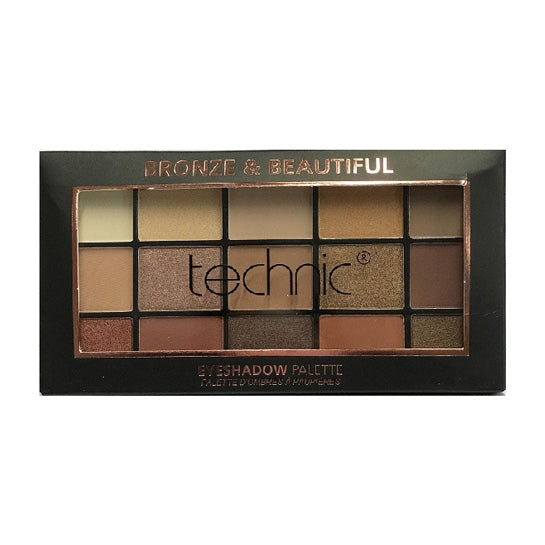 Technic 15 Eyeshadow Palette - Bronze And Beautiful – www.gayprideshop ...
