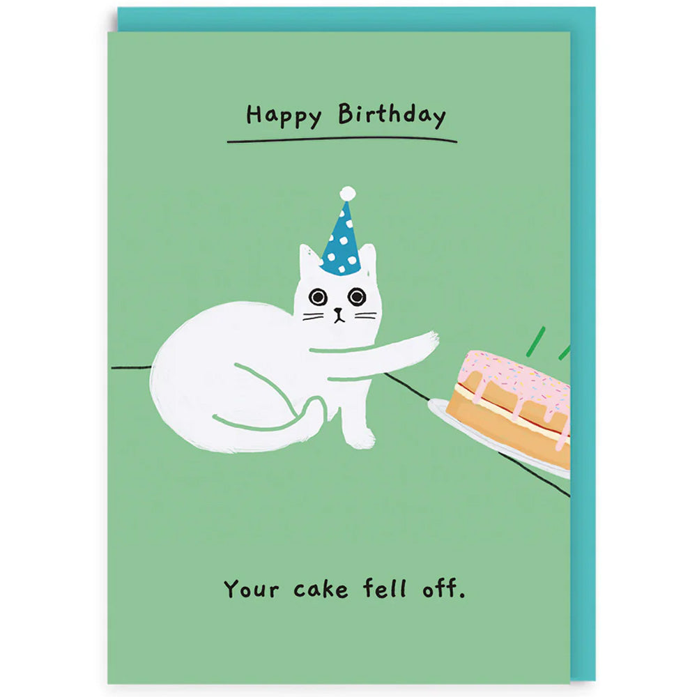 Happy Birthday Your Cake Fell Off - Birthday Card – www.gayprideshop.co.uk