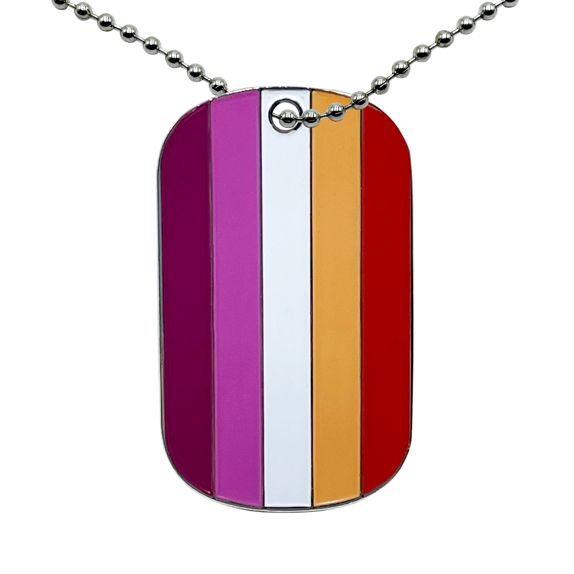 Lesbian Pride Dog Tag – www.gayprideshop.co.uk