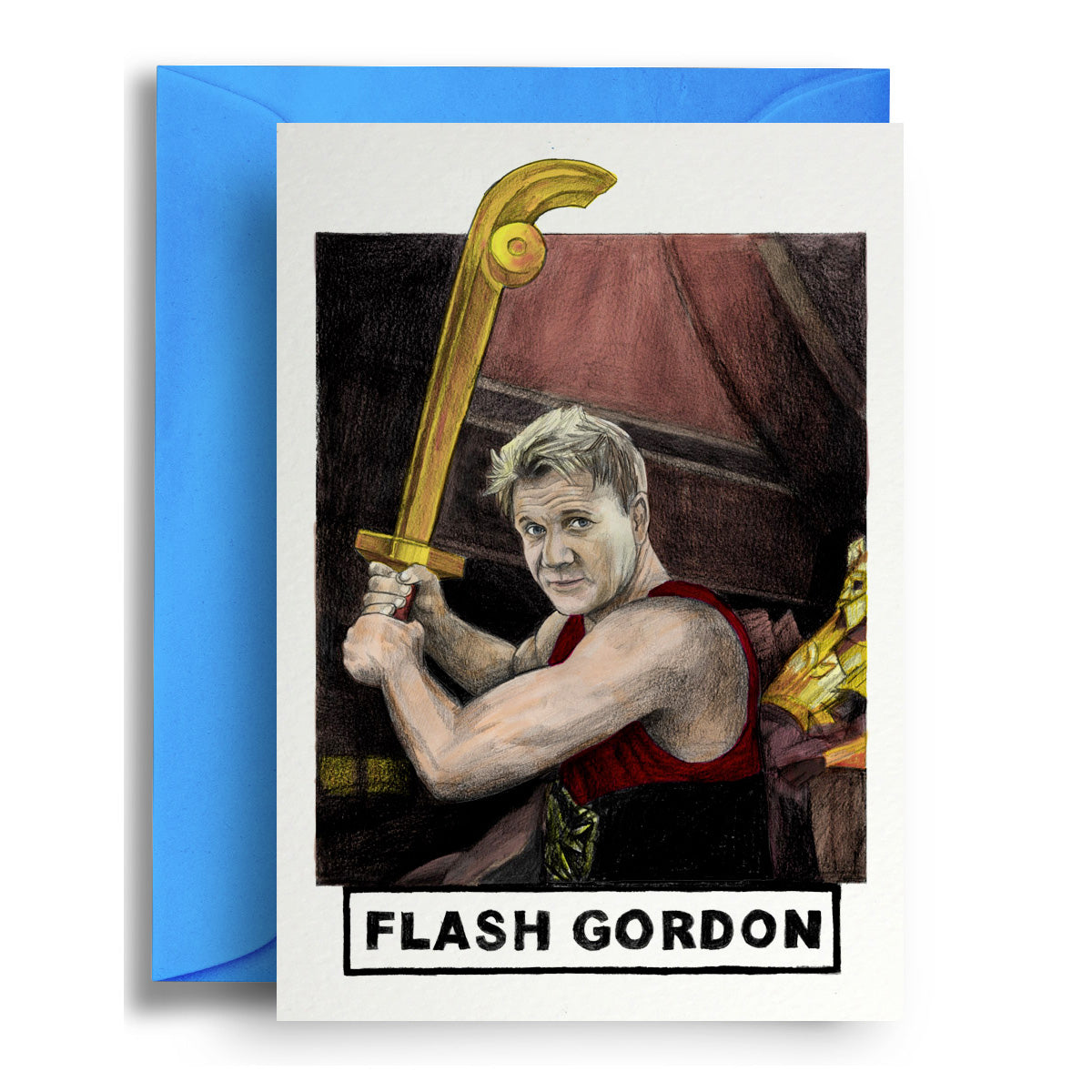 Flash Gordon - Greetings Card – www.gayprideshop.co.uk