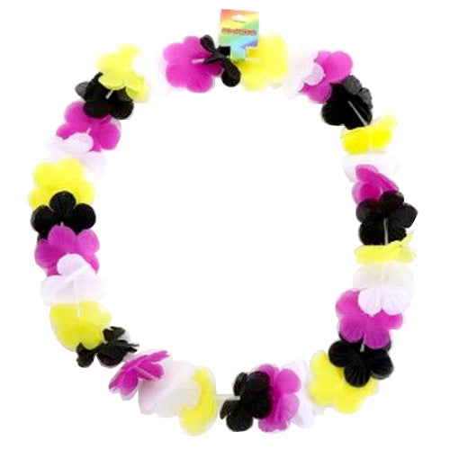 Non Binary Hawaiian Lei – www.gayprideshop.co.uk