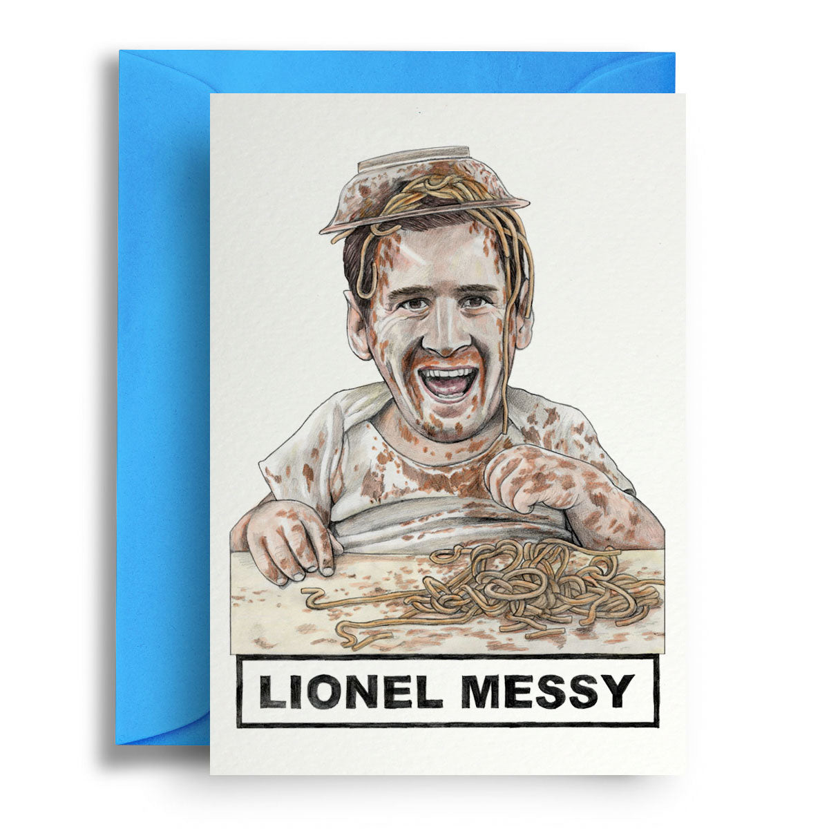 Lionel Messy - Greetings Card – www.gayprideshop.co.uk