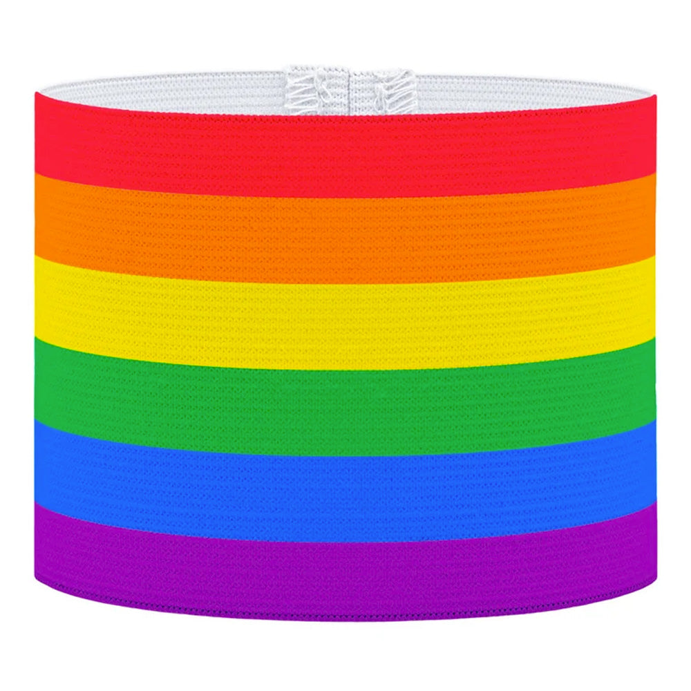 Gay Pride Rainbow Elasticated Armband