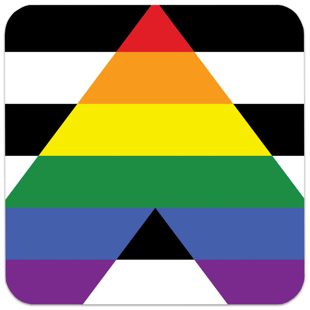 Straight Ally Coaster – www.gayprideshop.co.uk