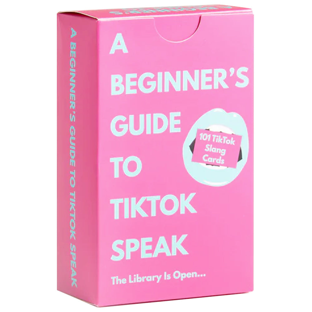 A Beginner's Guide To TikTok Speak Card Deck – www.gayprideshop.co.uk