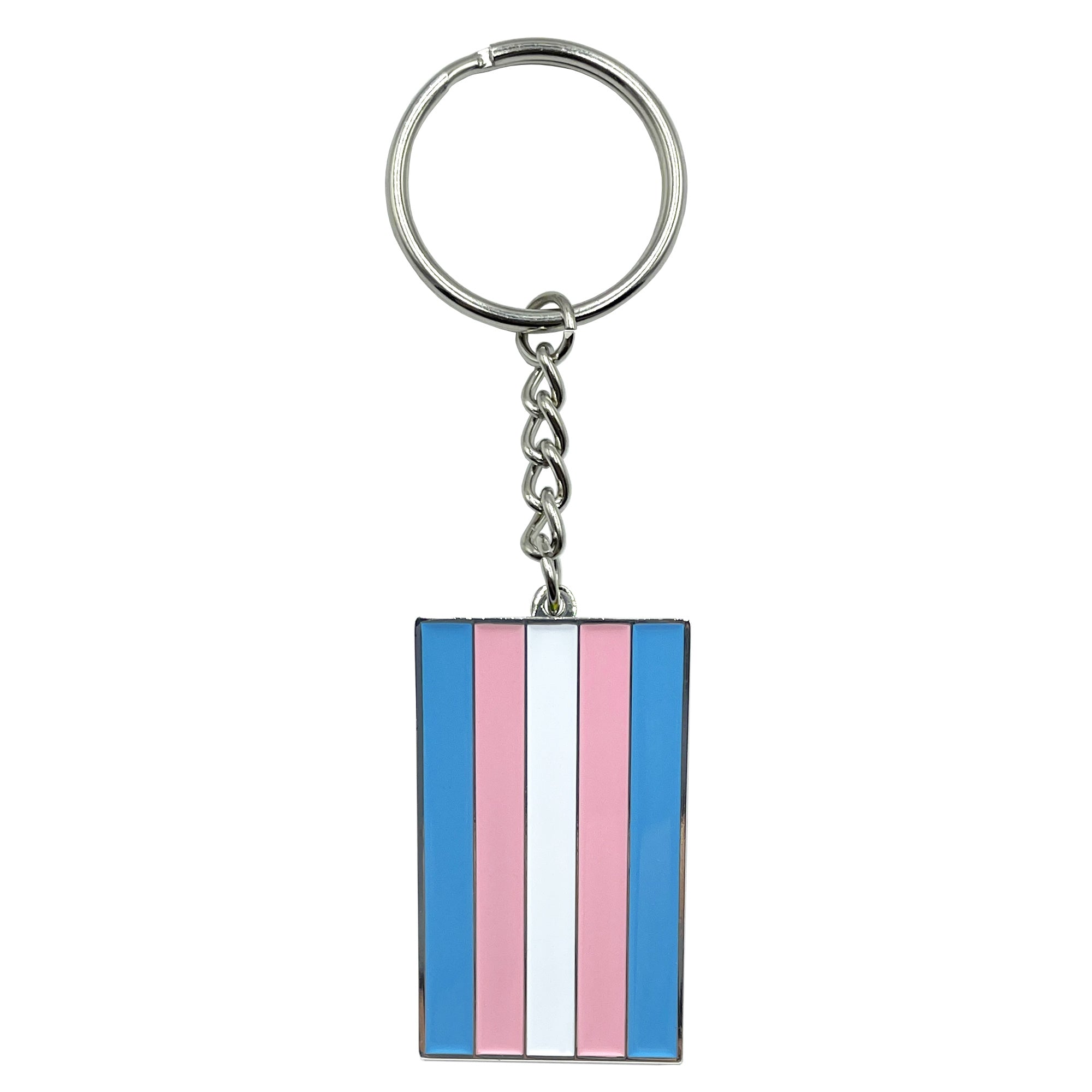 Transgender Pride (LGBTQ+) Metal Keyring – www.gayprideshop.co.uk